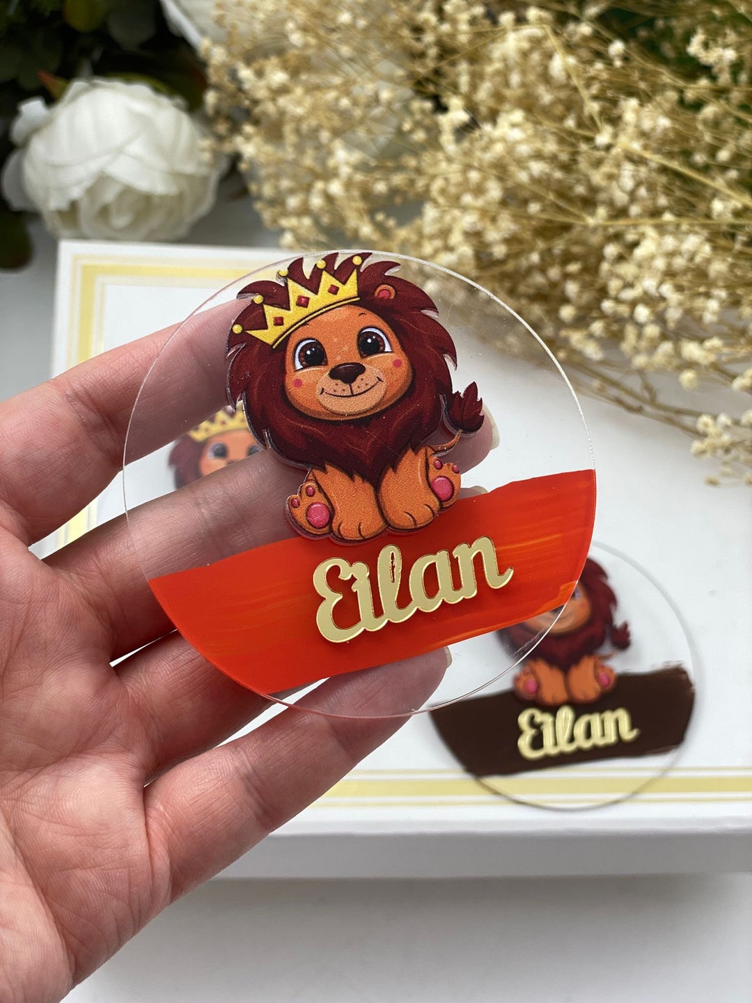 Lion King Simba Birthday Favors, UV Print Safari Concept, Disney Party ...