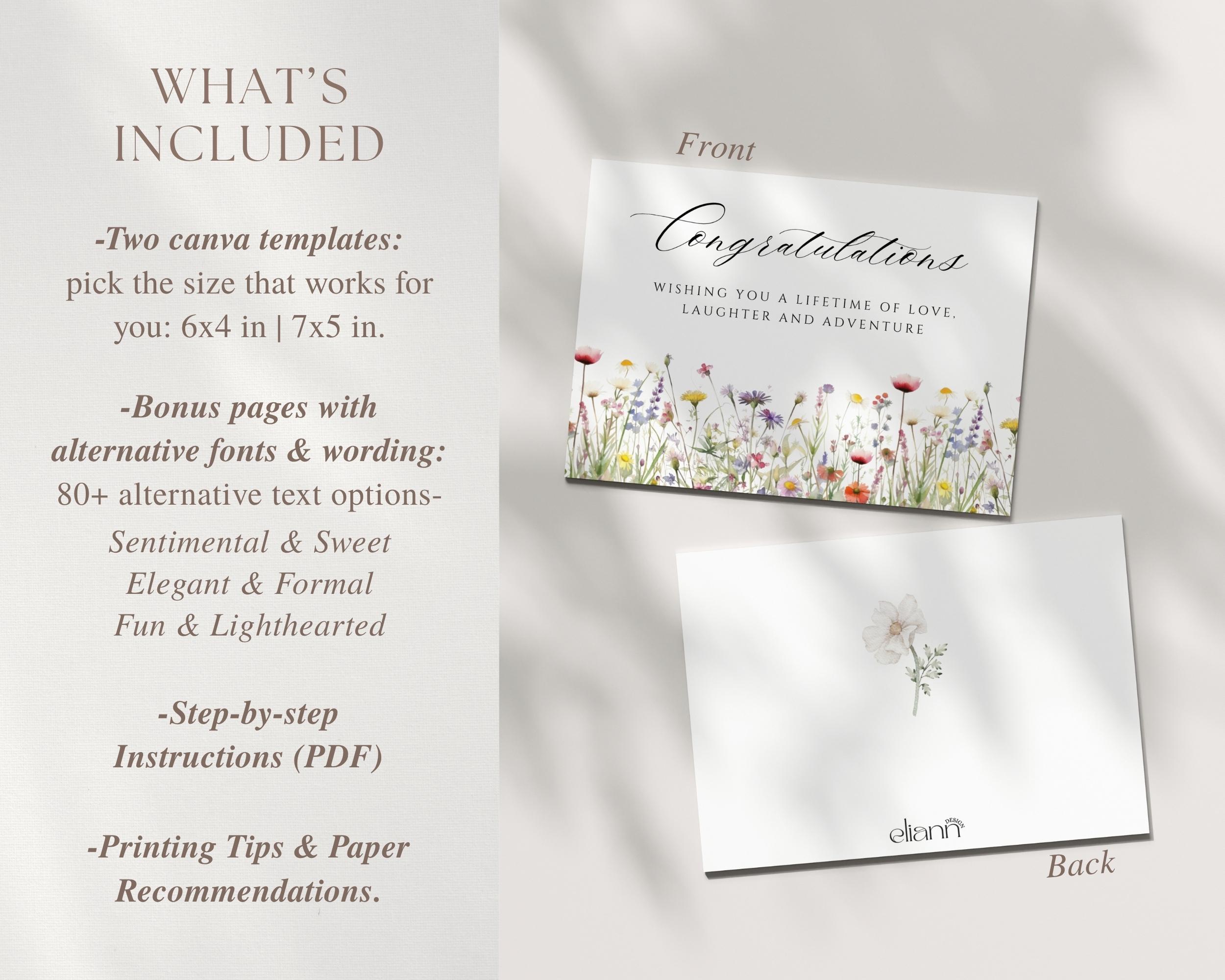 Editable Wedding Card, Wedding Card, Wedding Cards, Personalised ...