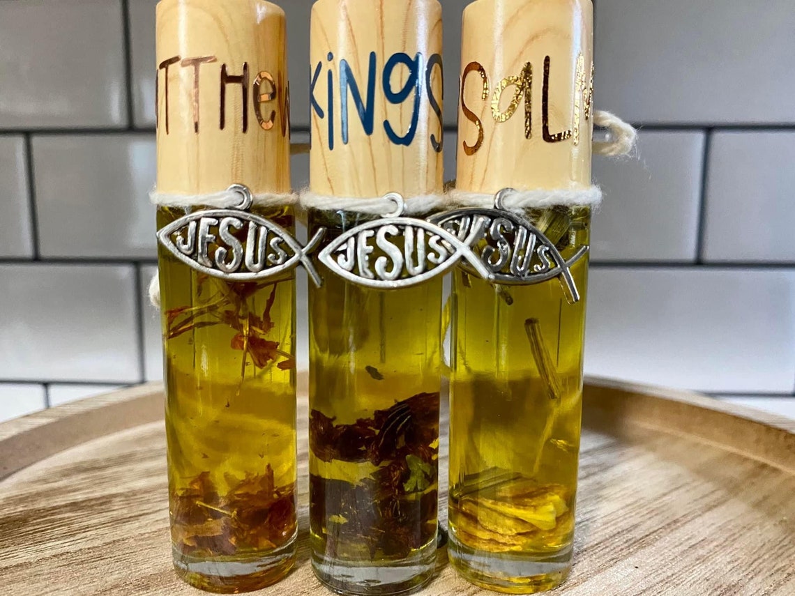 Anointing Oil Holy Anointing Oil Christian - Etsy