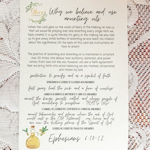 Anointing Oil Holy Anointing Oil Christian Praying and Healing ...