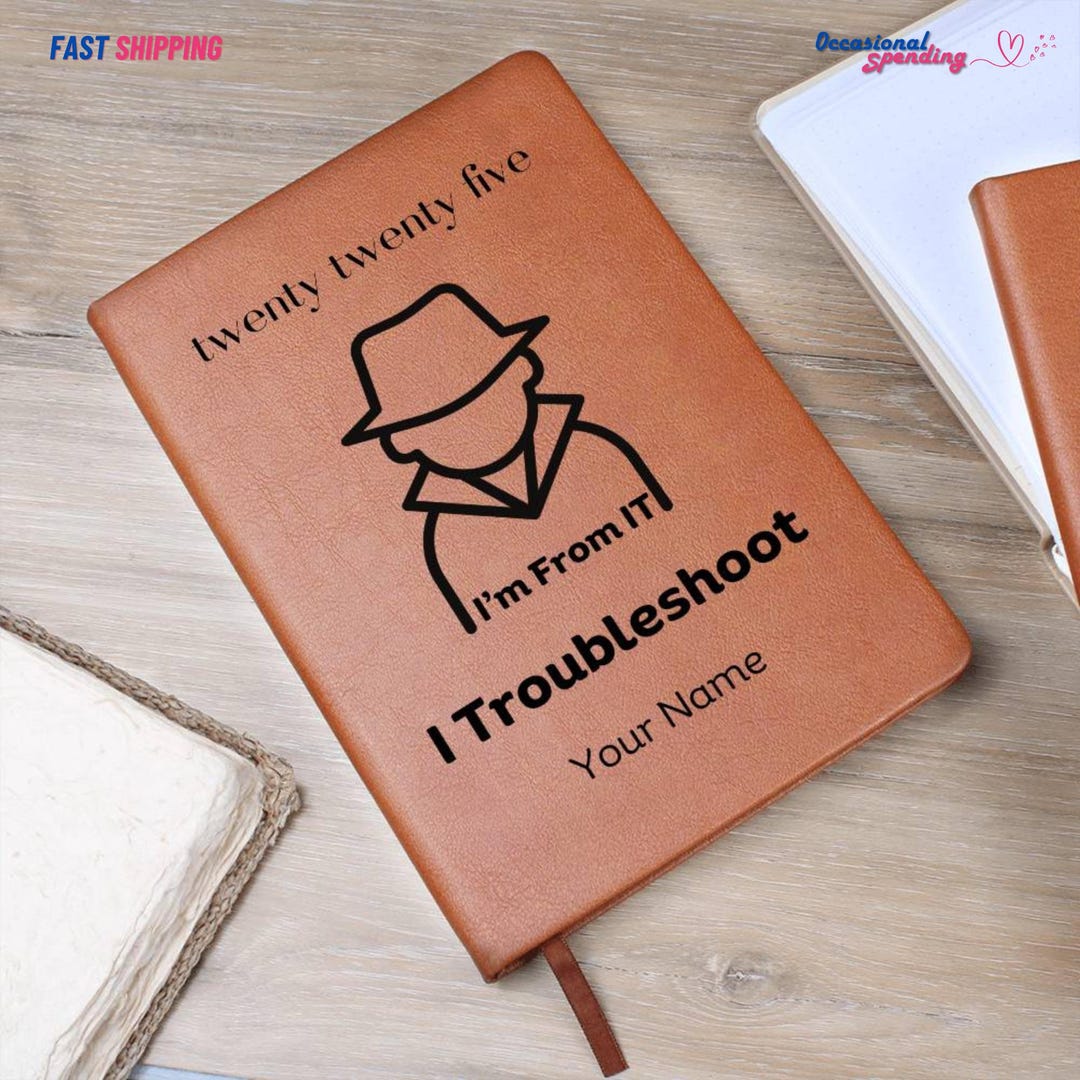 2025 IT Guy's Log Personalized Journal - Customized Tech Diary for Programmers, Developers, and ...