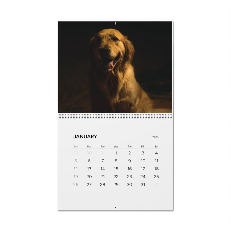 2025 Custom Pets Wall Calendars, 12 Photos 12 Months Calendar, 2025 ...