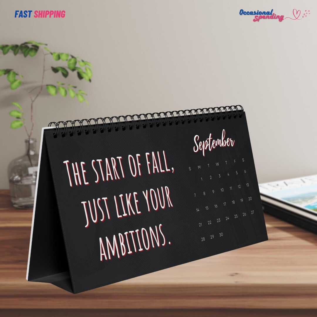 2025 Demotivational Quotes Desktop Calendar, Office Gifts, Funny Gifts ...