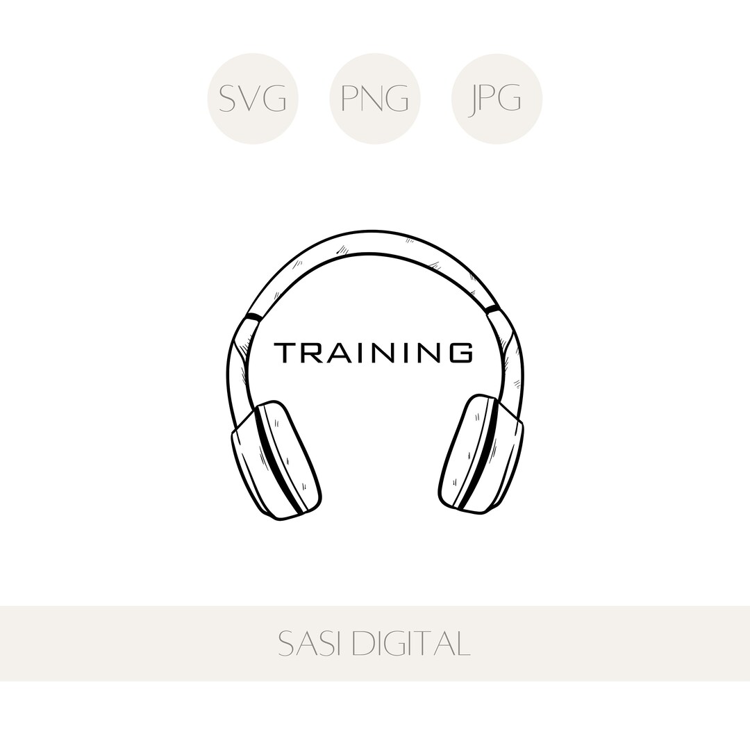 Training SVG PNG JPG Printable Cut File Digital Training Digital ...