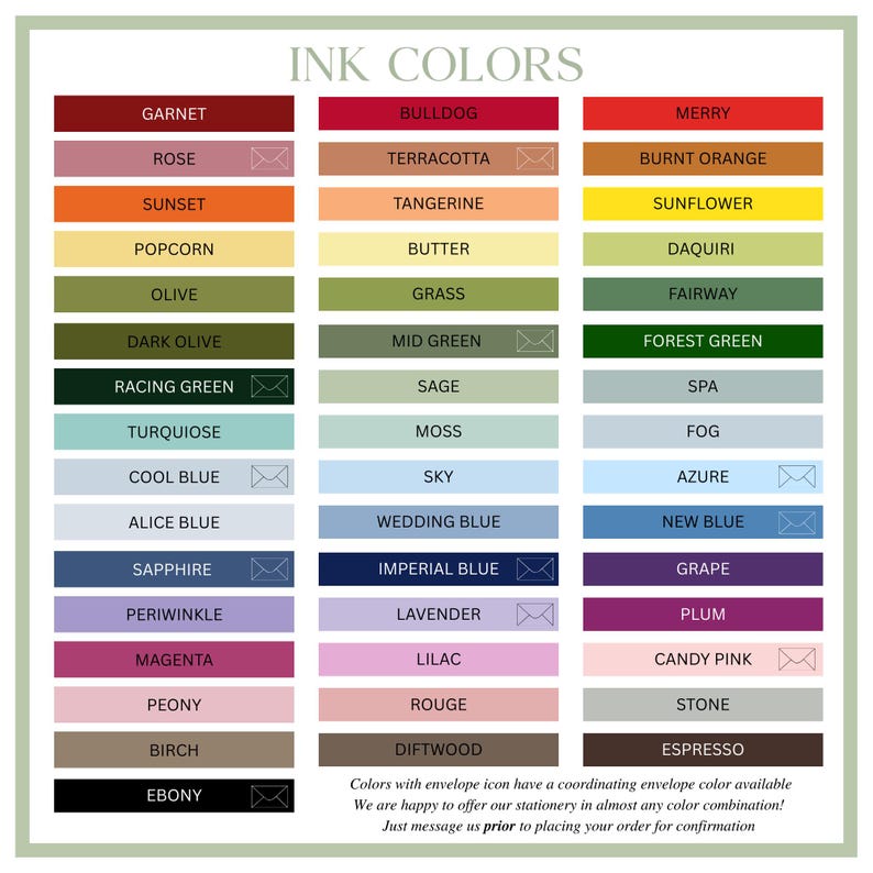 Personalized Elegant Stripe Signature Stationery Set | Professional ...