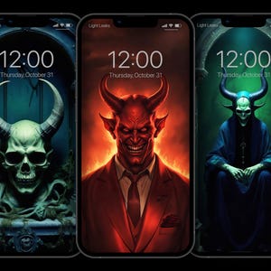 3 Pack - Devilish Smartphone Wallpapers! - Etsy