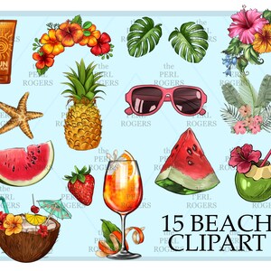 Build Your Own Beach Girls Clipart Set, Summer Girls Clipart, Fashion ...