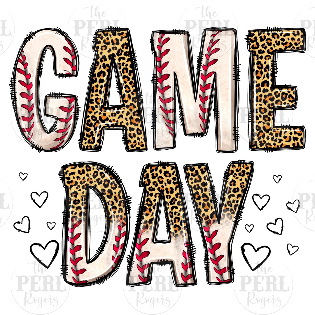 Game Day Baseball Png Sublimation Design Download, Baseball Png, Sport ...