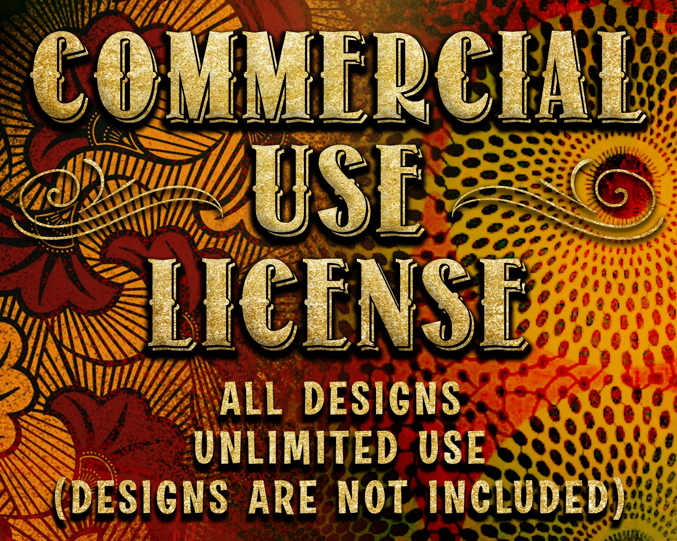 Whole Shop Designs Commercial Use License, Commercial Use License for ...