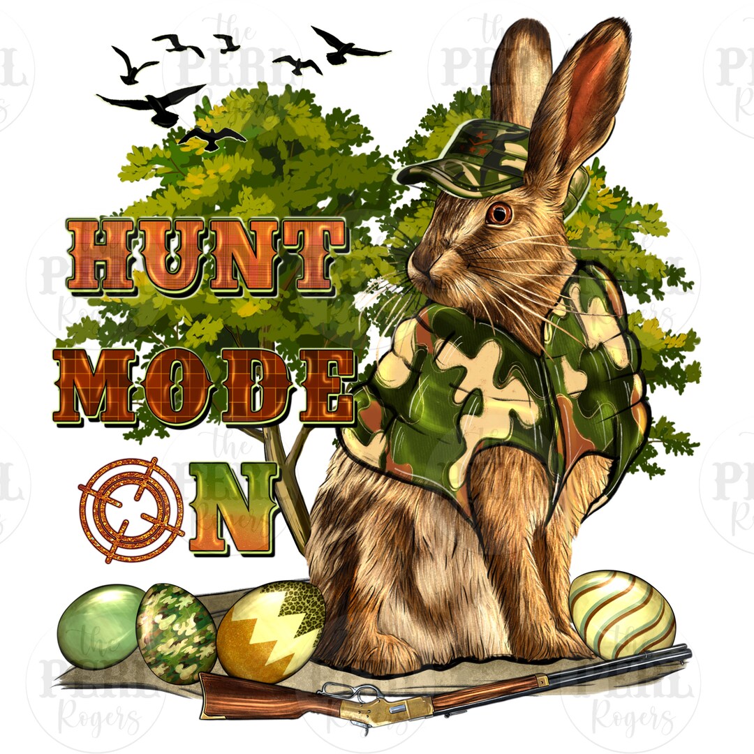 Hunt Mode on Png Sublimation Design Download, Happy Easter Day Png ...