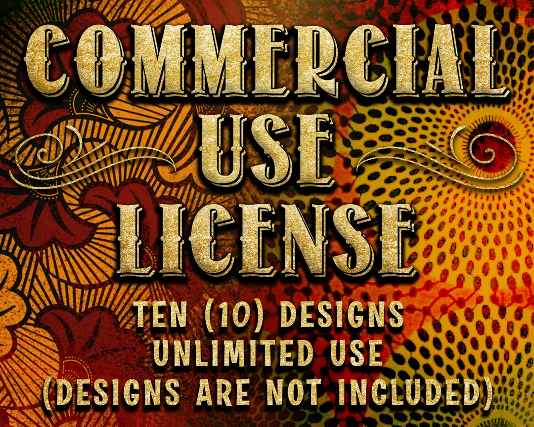 Commercial Use License for Small Businesses and Physical Products ...