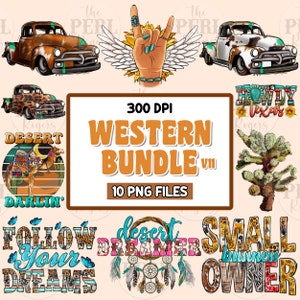 Western Bundle V11 Png Sublimation Design Download, Western Patterns ...