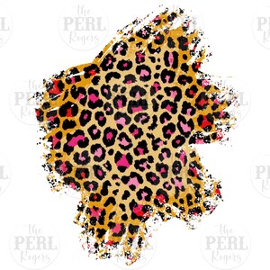 Leopard Patches Bundle Png Sublimation Design Bundle, Patches Bundle ...