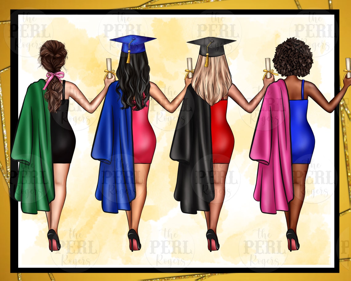 Graduation Clipart Set School Clipart School Clipart Bundle - Etsy