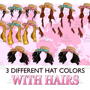 Build Your Own Travel Girls Clipart Set, Summer Girls Clipart, Travel ...