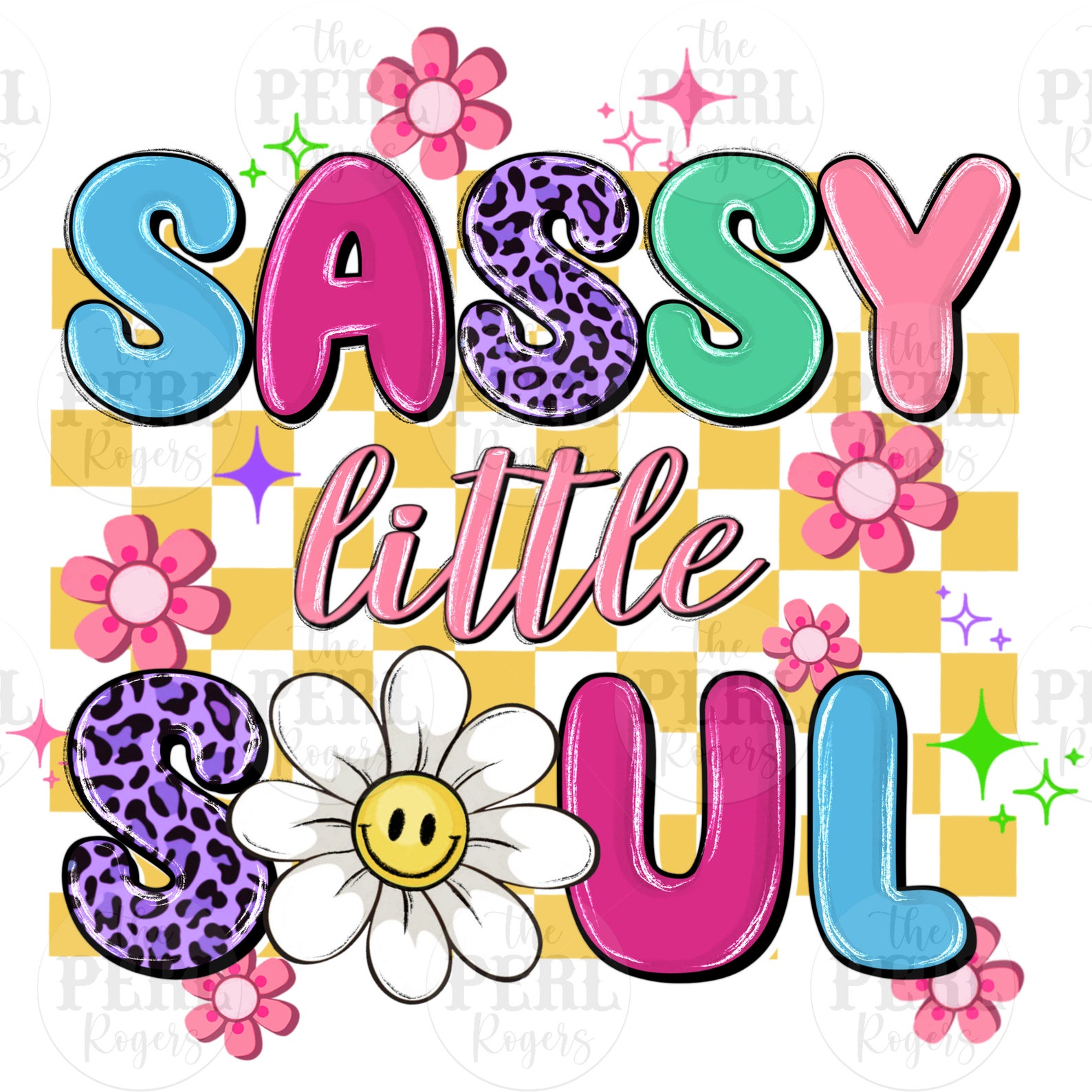 Sassy Little Soul Png Sublimation Design Download, Western Sassy Png ...