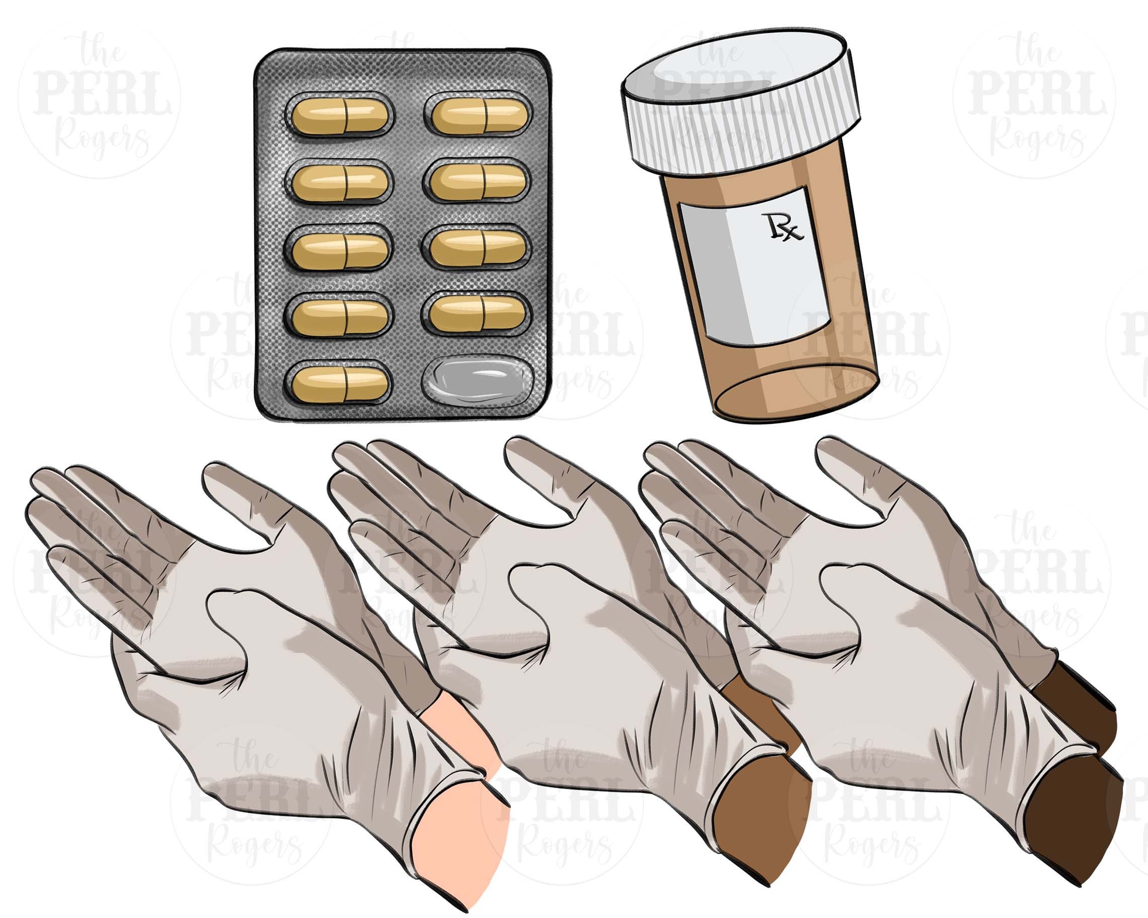Nurse Clipart Set Medical Clipartnurse Clipart - Etsy Australia