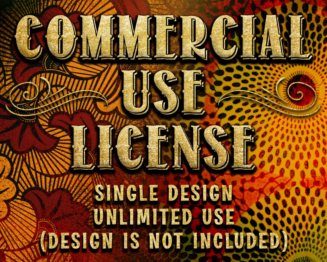 Commercial Use License for Small Businesses and Physical Products ...