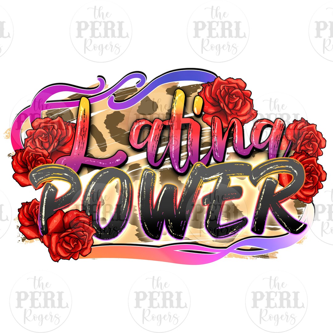 Latina Power Png Sublimation Design Download, Latina Woman Png, Fiesta ...