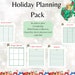 Digital Christmas Planner L Holiday Planner L Budget Tracker L Monthly ...