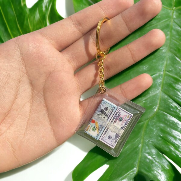 Money Keychain - Etsy