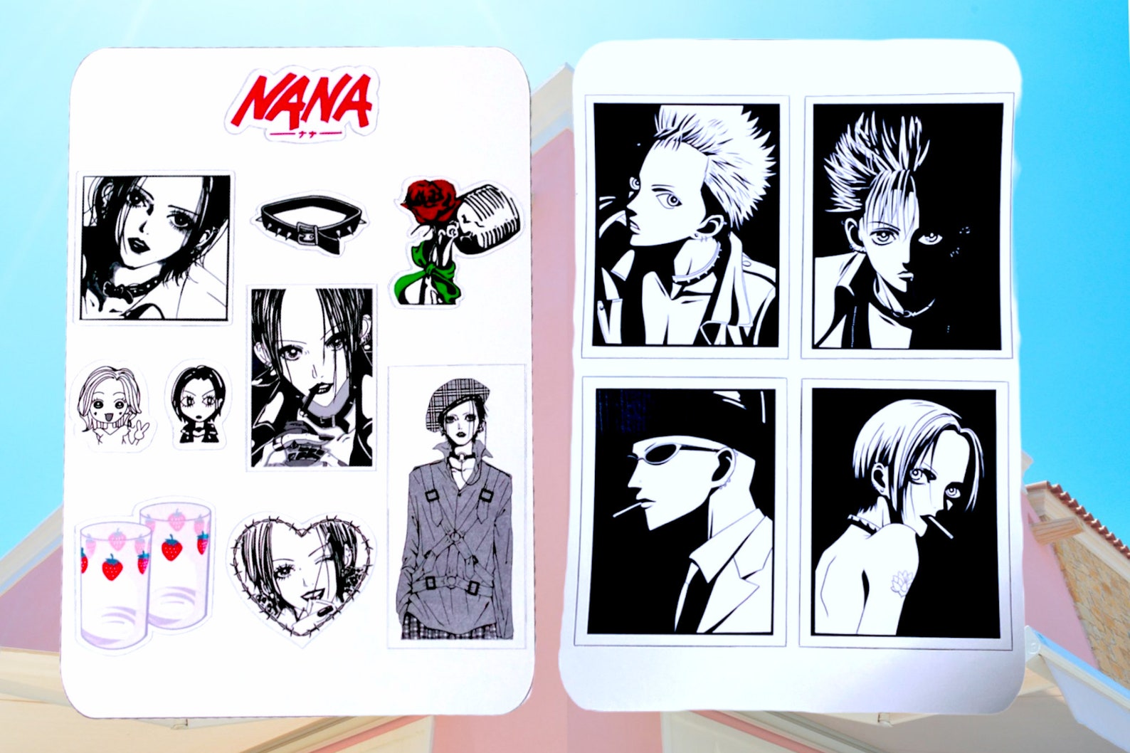 NANA Sticker Sheet Anime Sticker Sheet Kawaii Sticker - Etsy