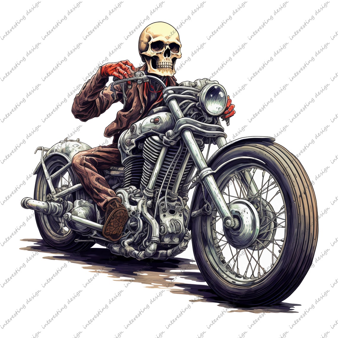 Biker Skull PNG | Death Skull Rider Png | Motorcycle Motorcycle Bicycle ...