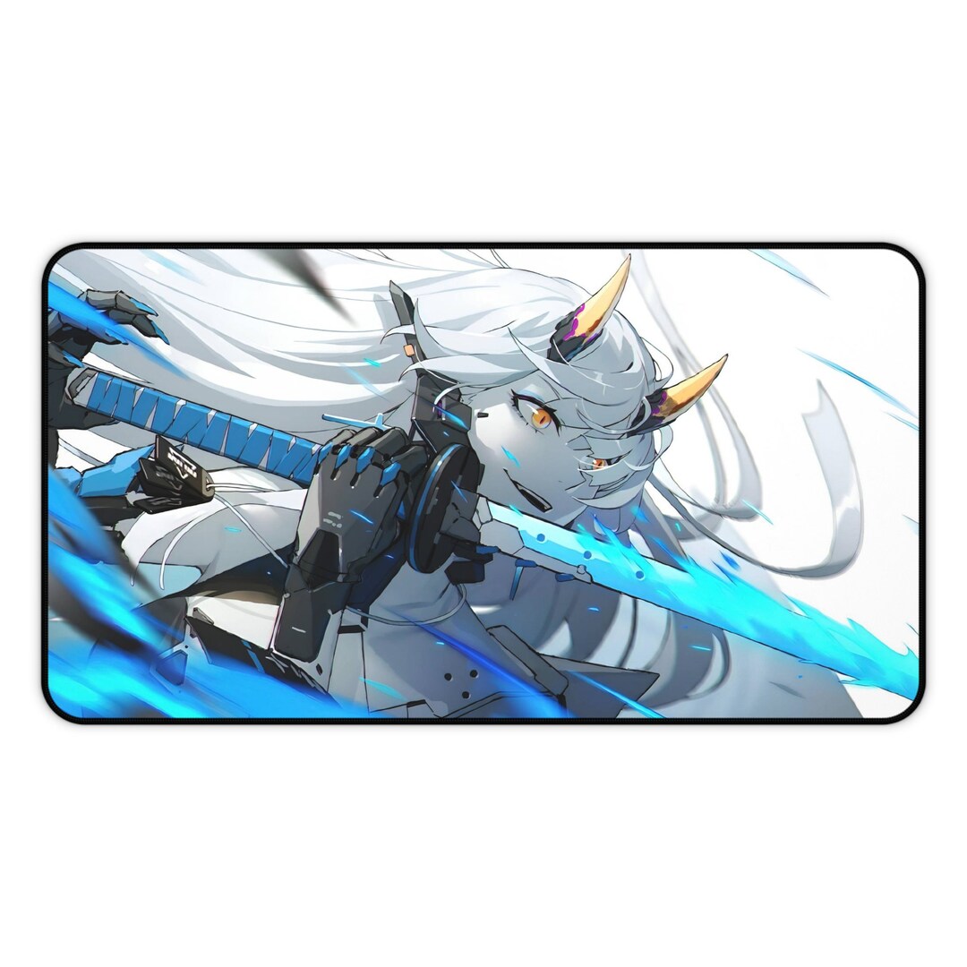 XXL Gaming Mouse Pad Samurai Oni Artwork Anime Desk Mat - Etsy