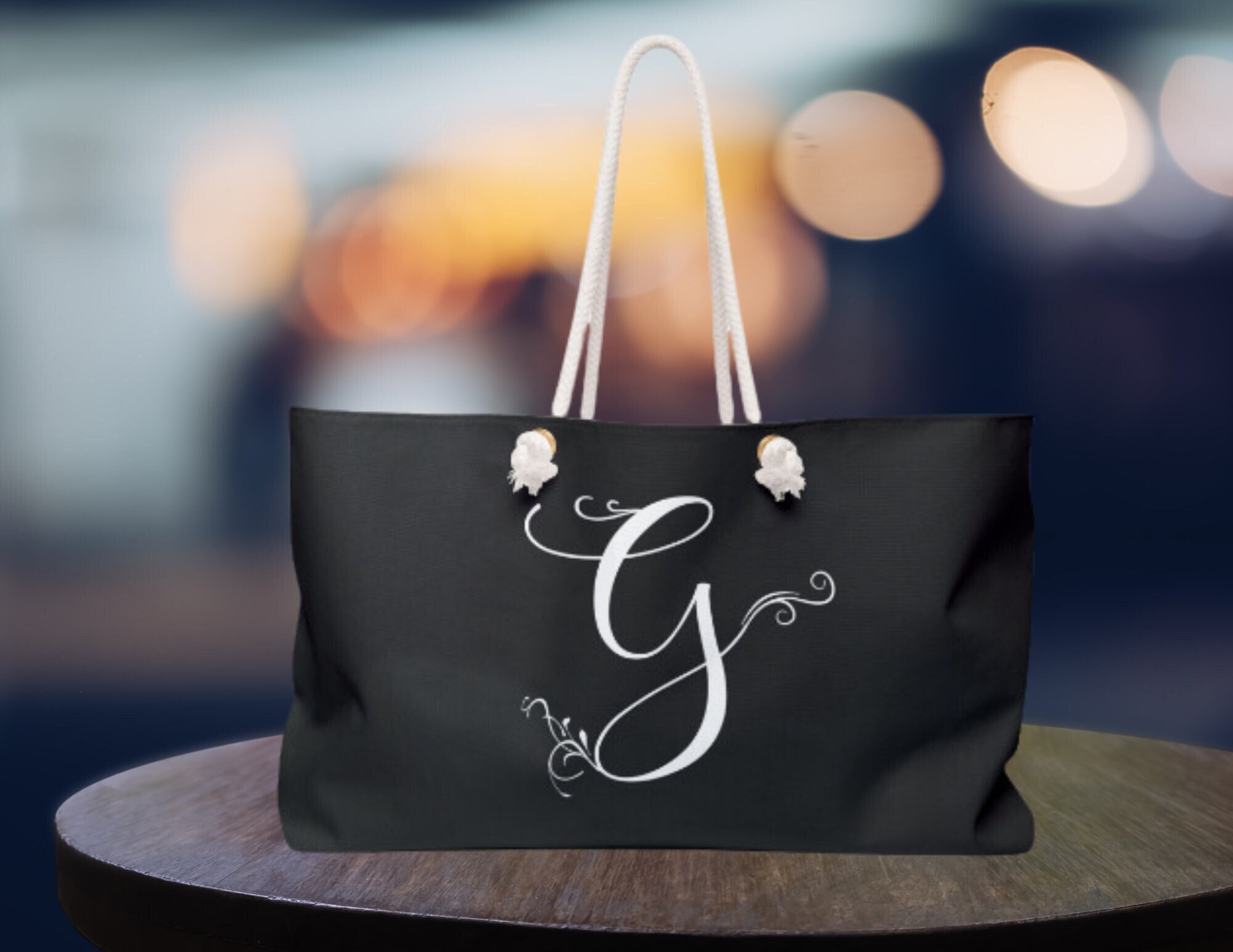 Monogram Black Real Estate Agent Bag / Monogram Bag / Broker Bag ...