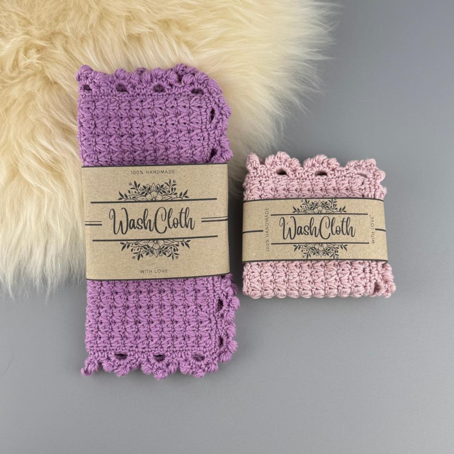Editable Printable Washcloth & Dishcloth Wrap Labels and Tags - Etsy