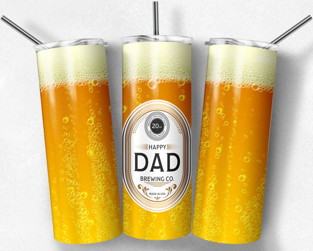 Beer Tumbler Wrap | Dad Beer PNG | Beer Wrap PNG | Beer Tumbler | Dad ...