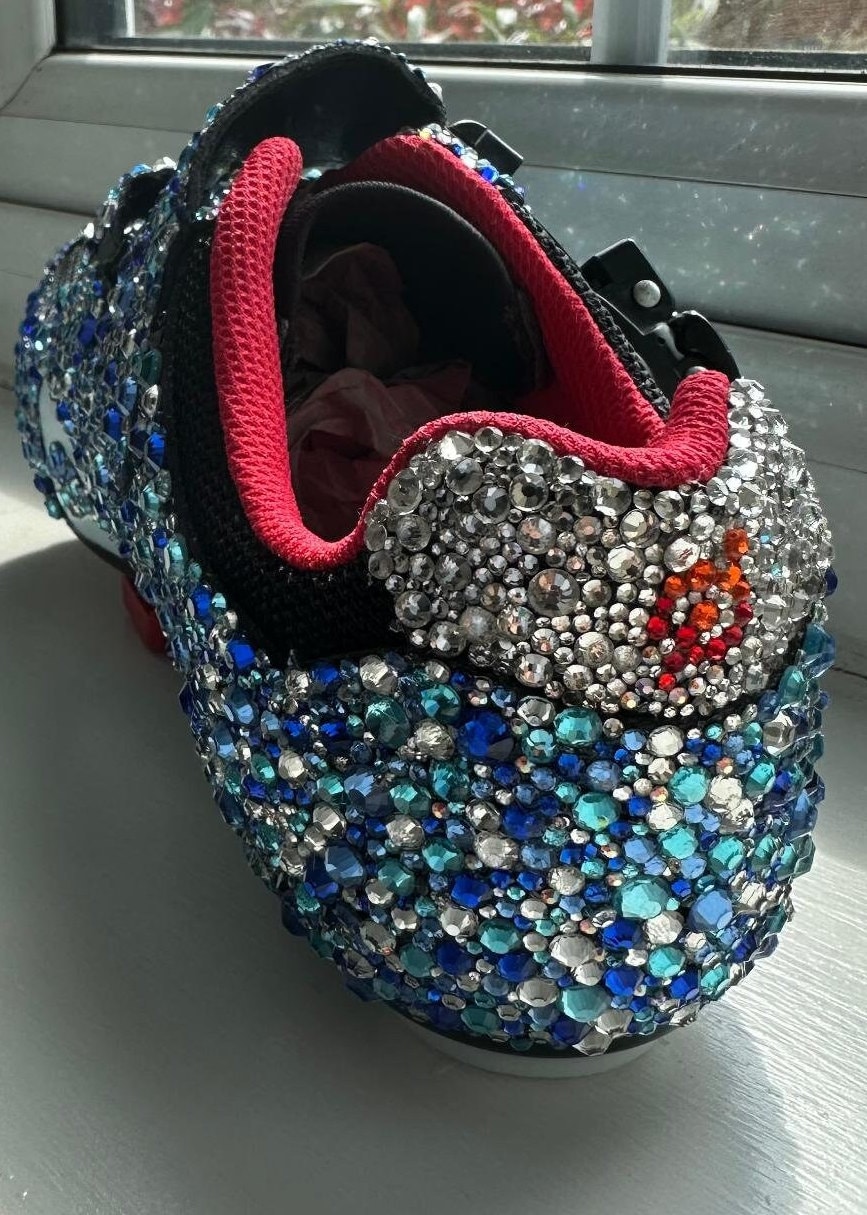 Crystal Spin/ Peloton Cleats - Etsy