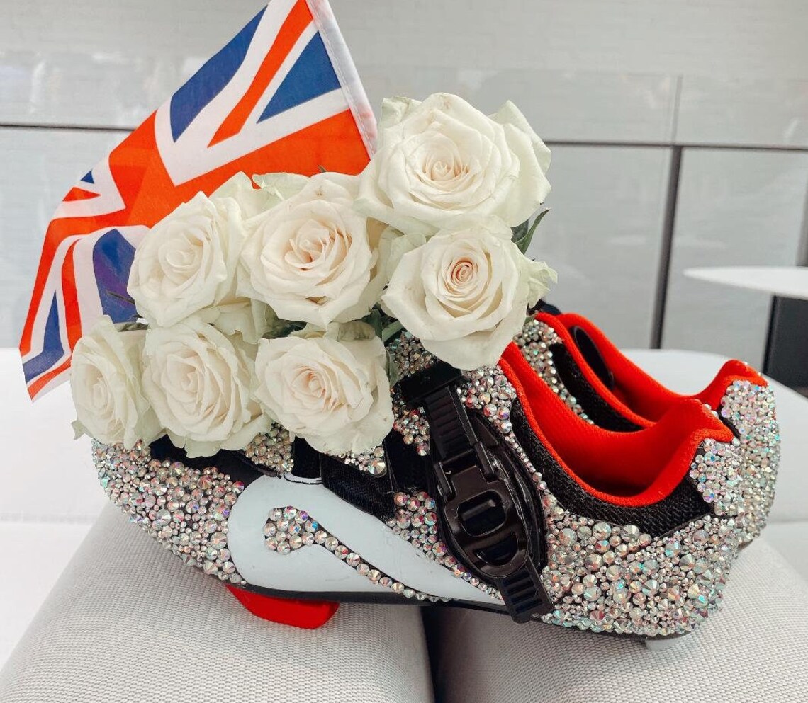 Crystal Spin/ Peloton Cleats - Etsy