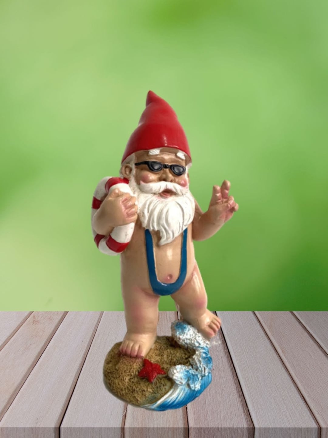 Garden Gnome in Swimming Suit - Etsy Canada