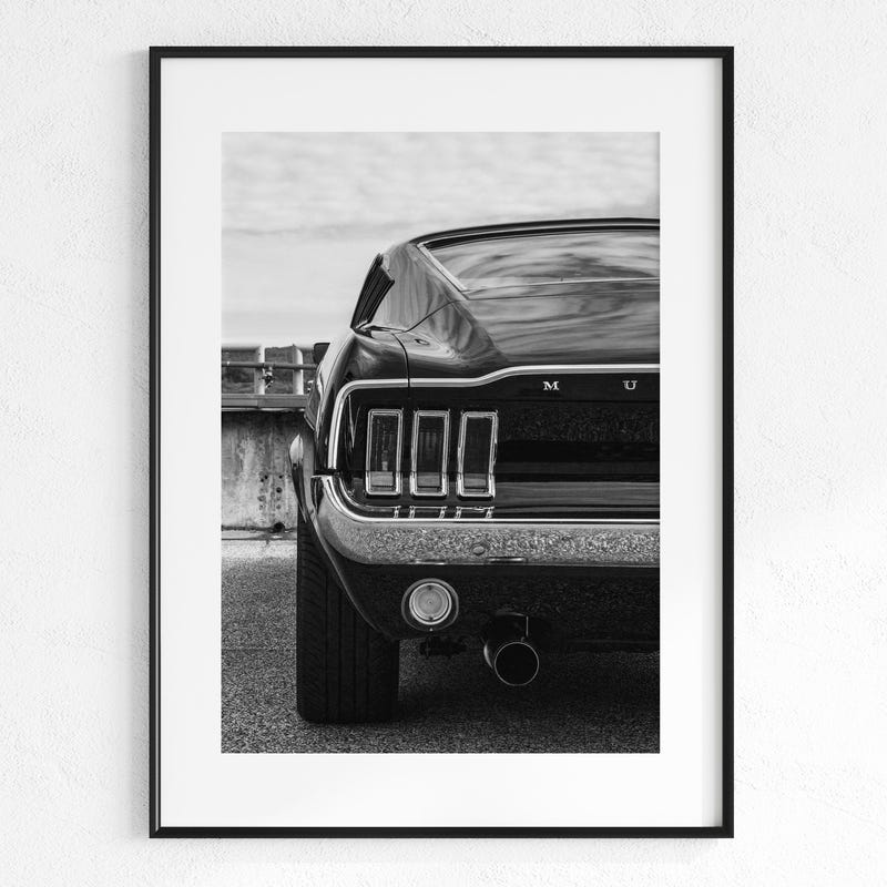 Muscle Car Print - Etsy