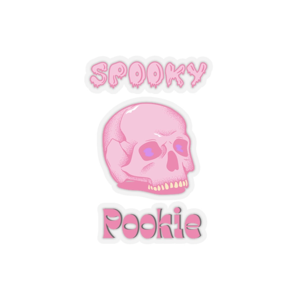Spooky Pookie Sticker - Etsy