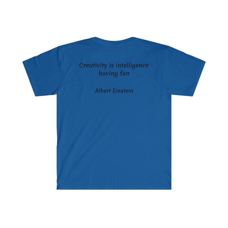 Albert Einstein Creativity is Intelligence Tee - Etsy