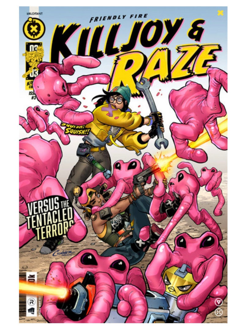 Poster in Comic Style Valorant Inspired, Wall Decoration, Gaming Room Poster. - Etsy