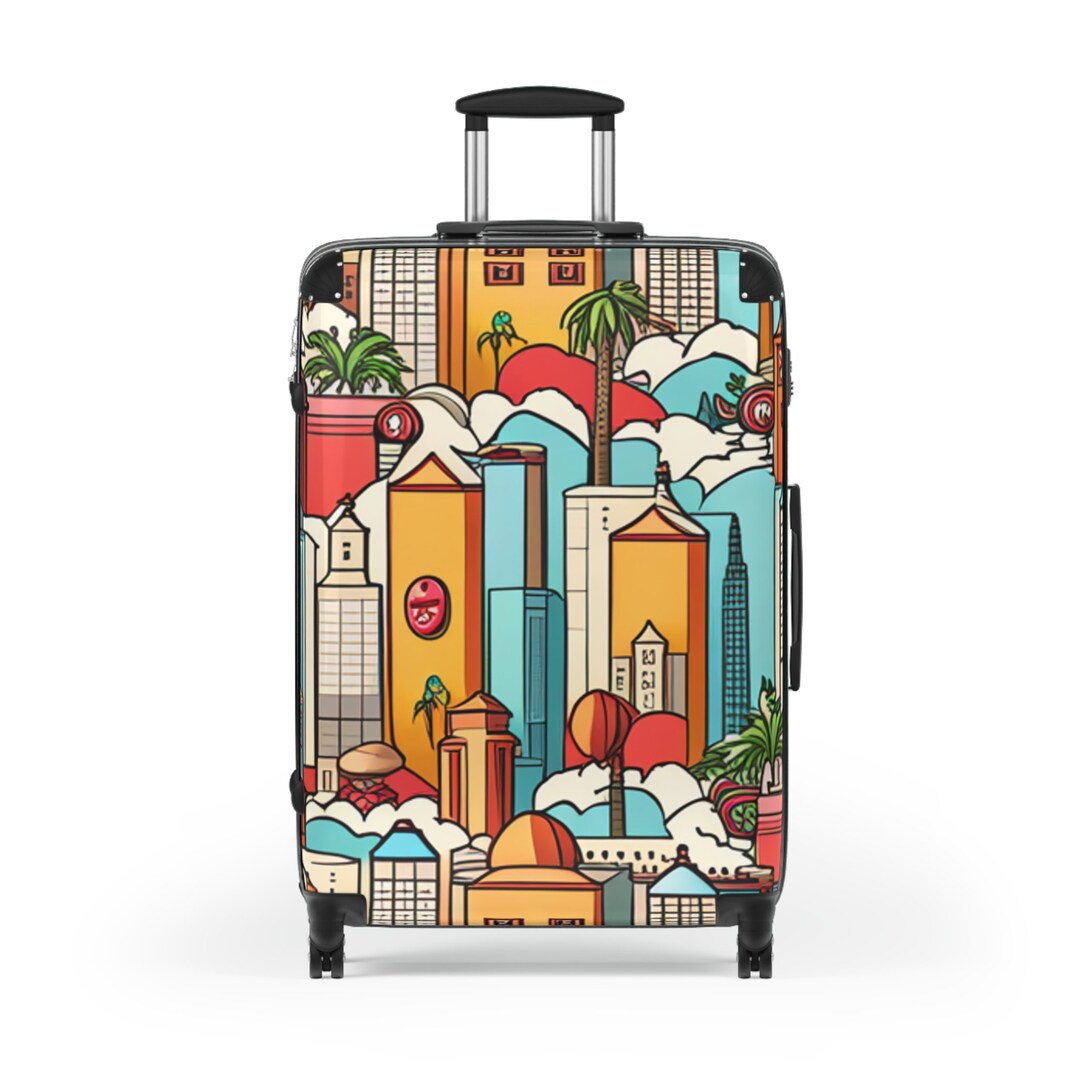 Unique Travel Suitcase - Etsy