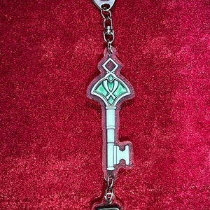 Genshin Kaveh and Alhaitham Keys Acrylic Keychains - Etsy