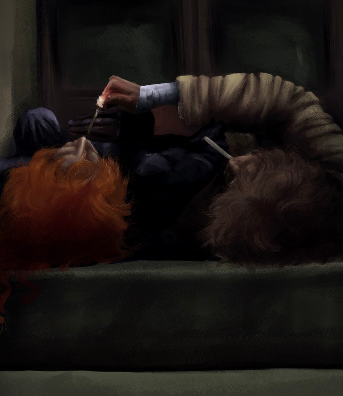 BSD Bungou Stray Dogs Soukoku Print Dazai and Chuuya - Etsy