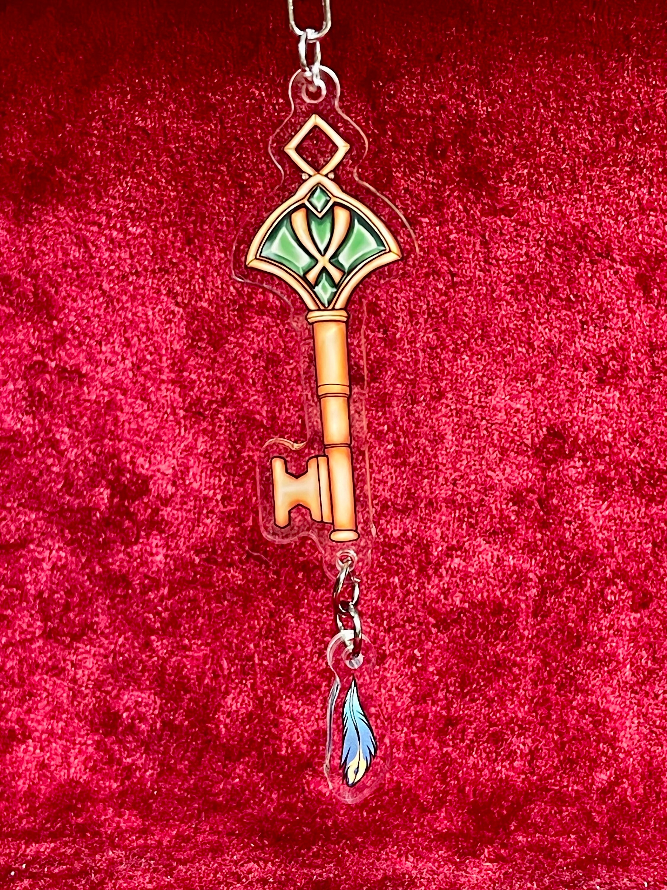 Genshin Kaveh and Alhaitham Keys Acrylic Keychains - Etsy