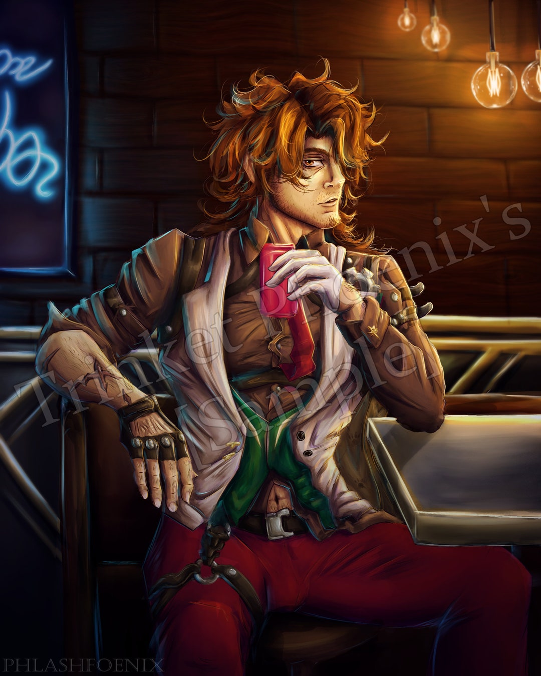 Honkai Star Rail Gallagher Print - Etsy