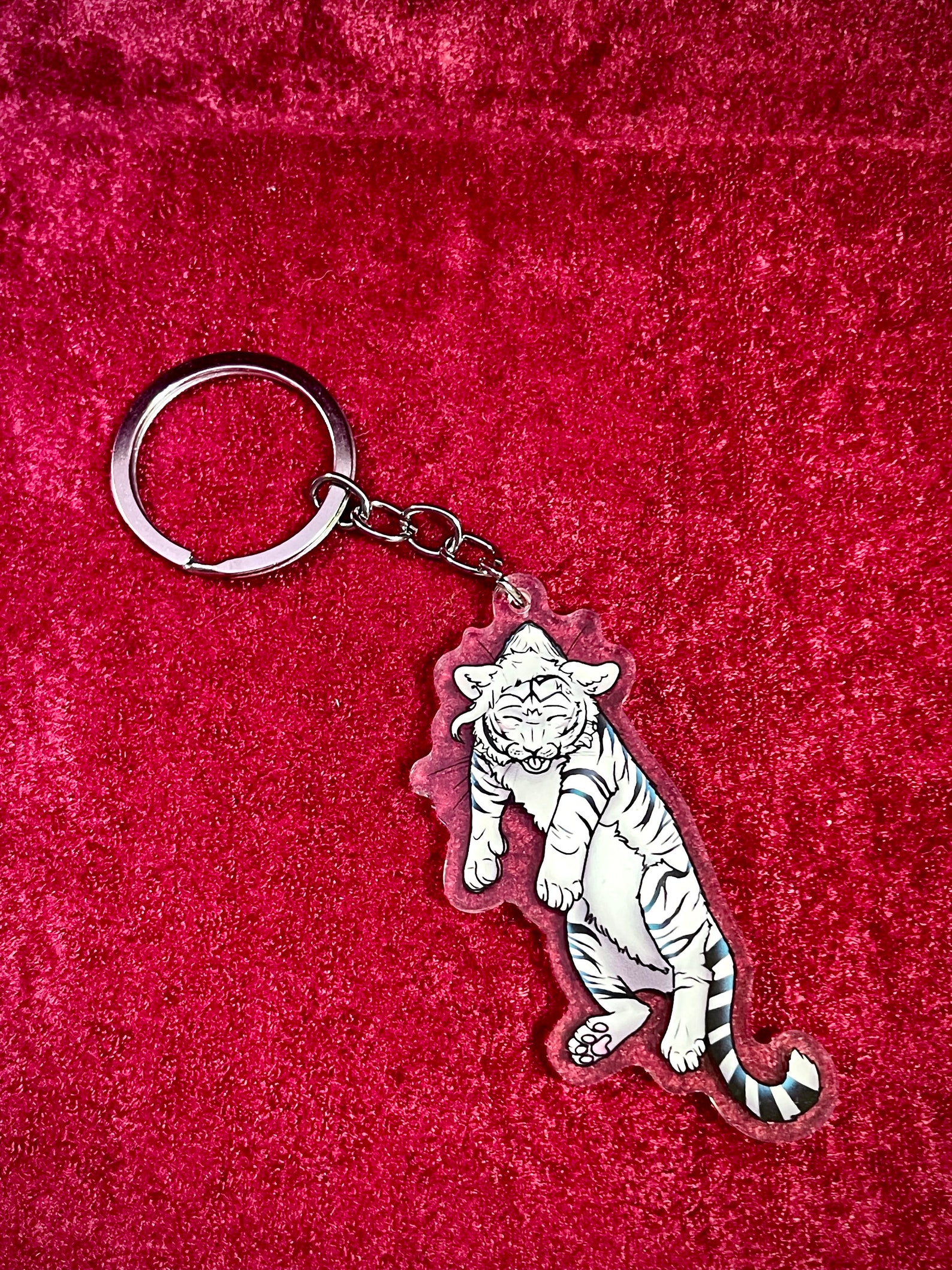 BSD Bungou Stray Dogs Acrylic Keychains Atsushi Tiger Form - Etsy