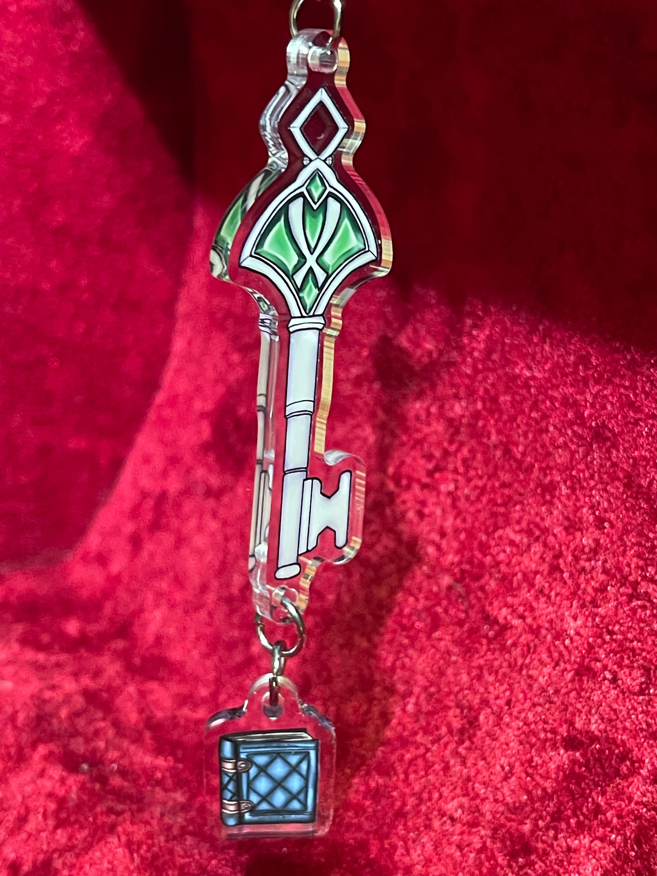 Genshin Kaveh and Alhaitham Keys Acrylic Keychains - Etsy