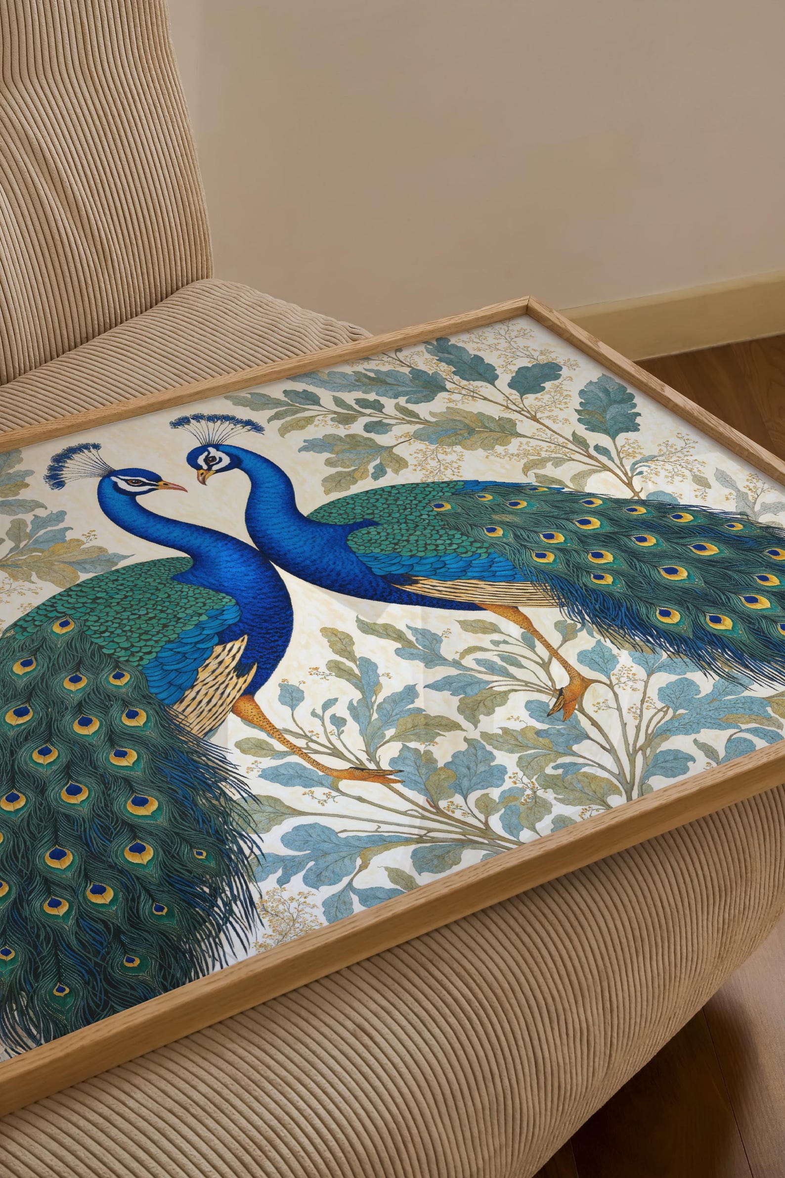 William Morris Peacock Poster Elegant Bird Art Vintage-inspired Animal ...