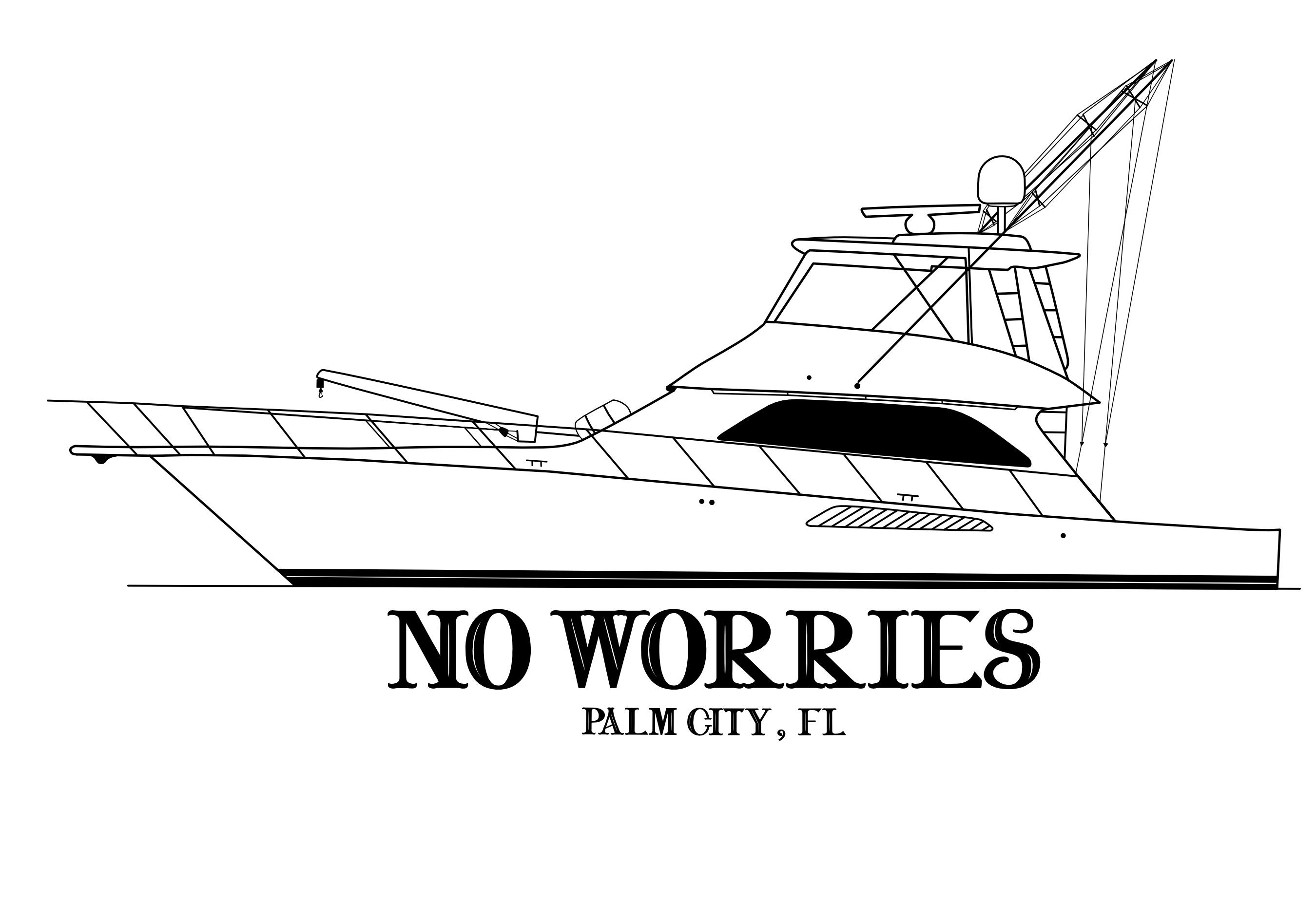 Personalized Boat Drawing Custom Line Art Your Boats Design Line ...