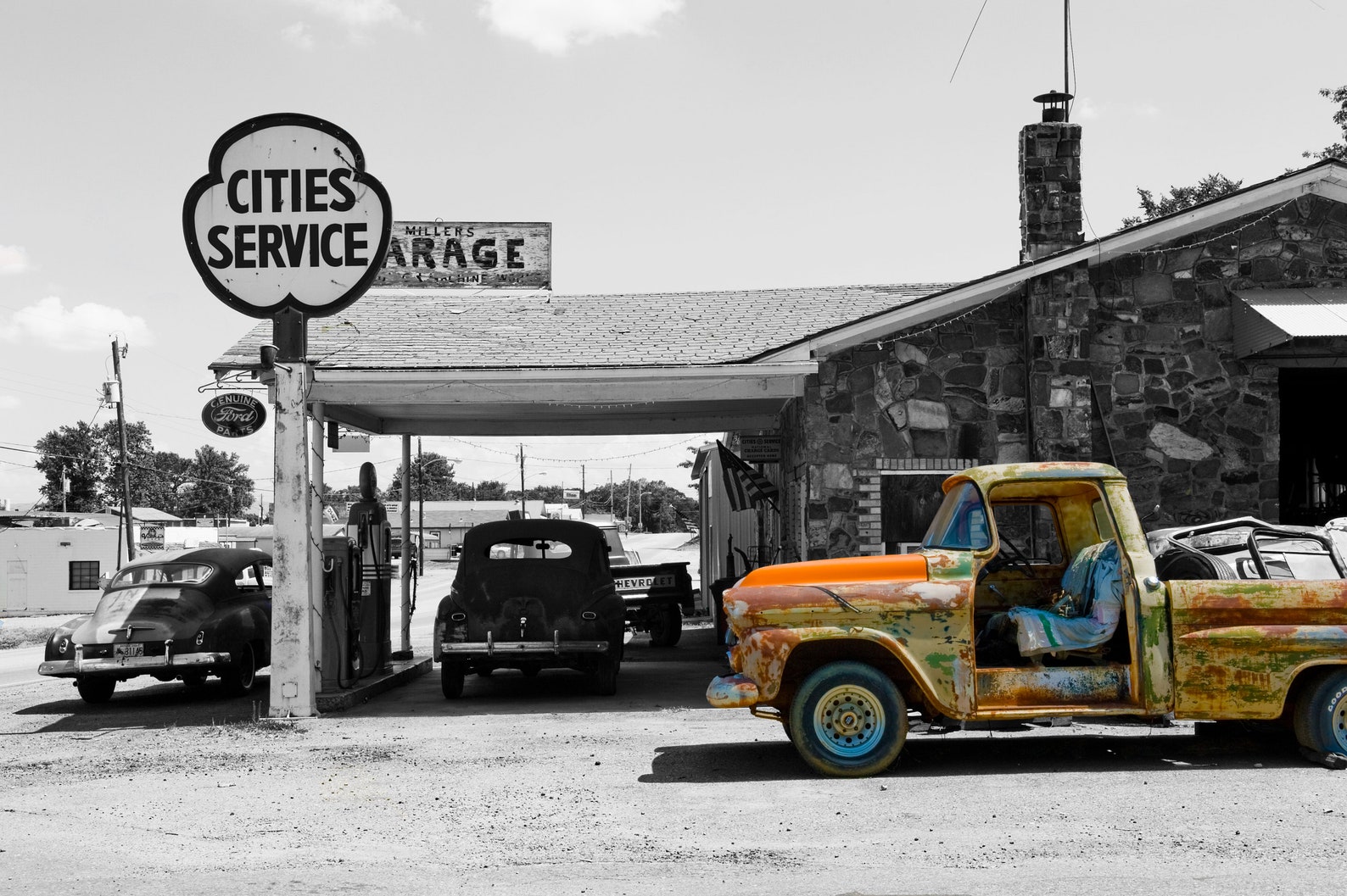 Miller's Garage, Fine Art Photography, American Documentary, Americana ...