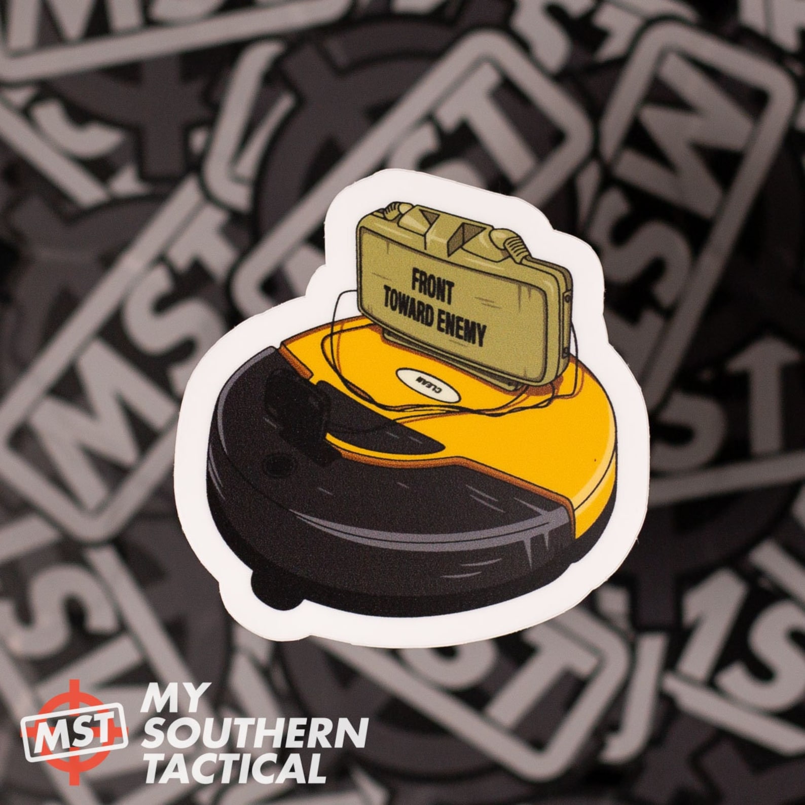 Claymore Roomba Vinyl Sticker Meme Decal Tactical Stickers - Etsy