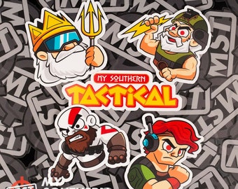 Tactical Cat Vinyl Sticker Meme Decal Tactical Stickers - Etsy